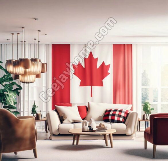 Canada flag: how to use the Canadian symbol in decoration? (History ...