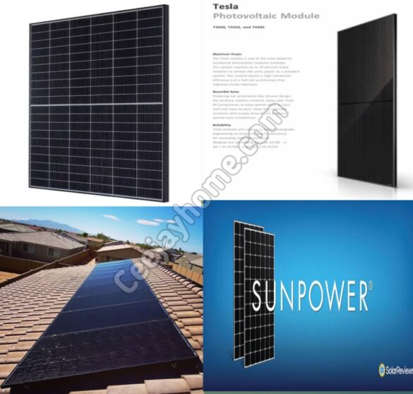 Overview and Comparison of the Best Solar Panels in 2023! Top 5 Models Revealed - CeeJay Home