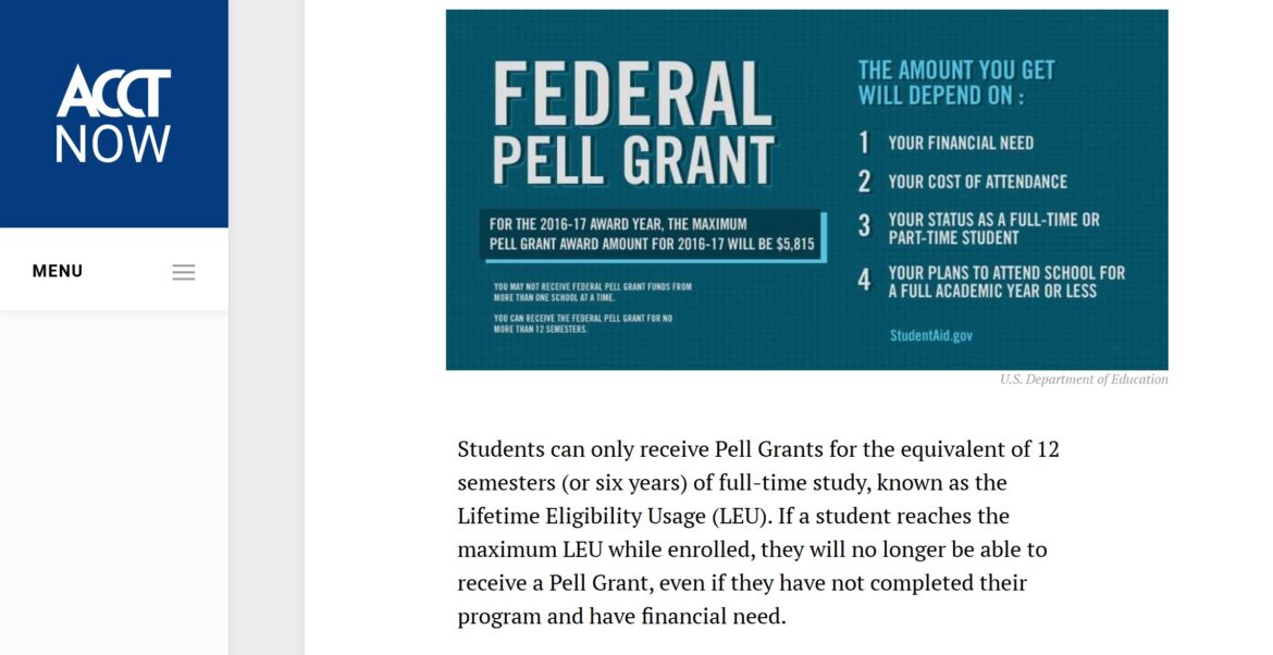 Unlocking Your Education: The Benefits of Federal Pell Grants for ...